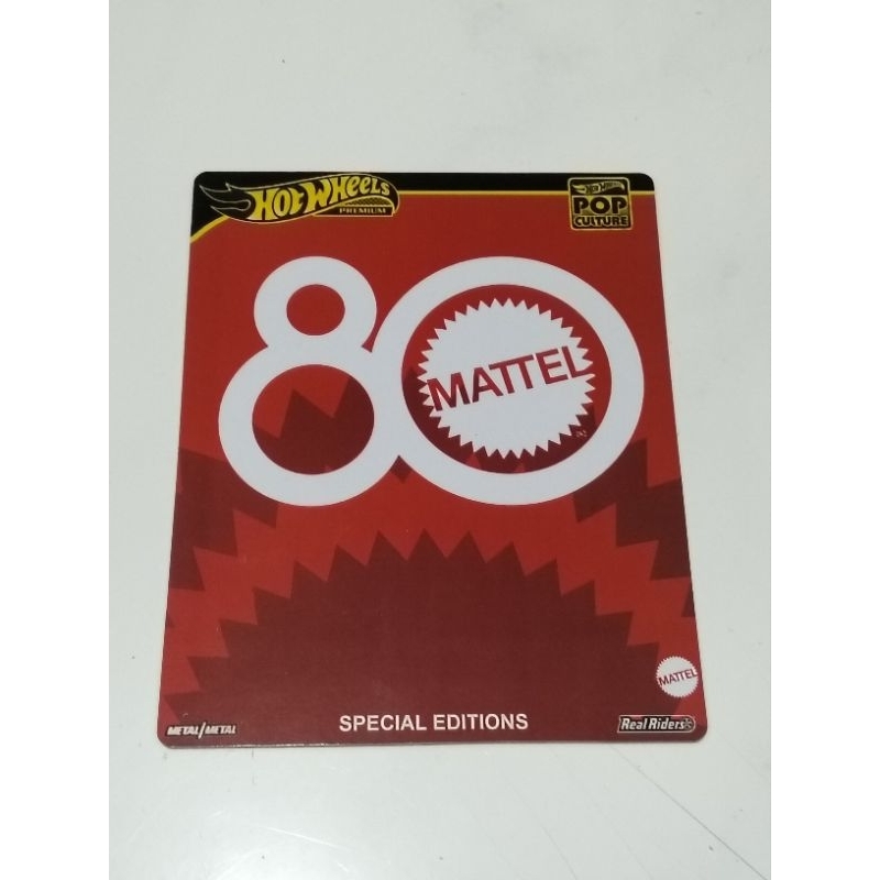 Jual Custom Card Hotwheels Premium 80th Anniversary | Shopee Indonesia