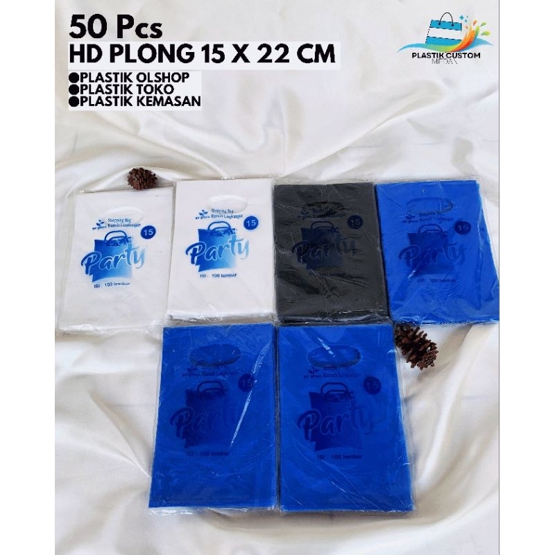 Jual Plastik Polos Olshop HD Plong | Plastik Kemasan | Ukuran 15 X 22 ...