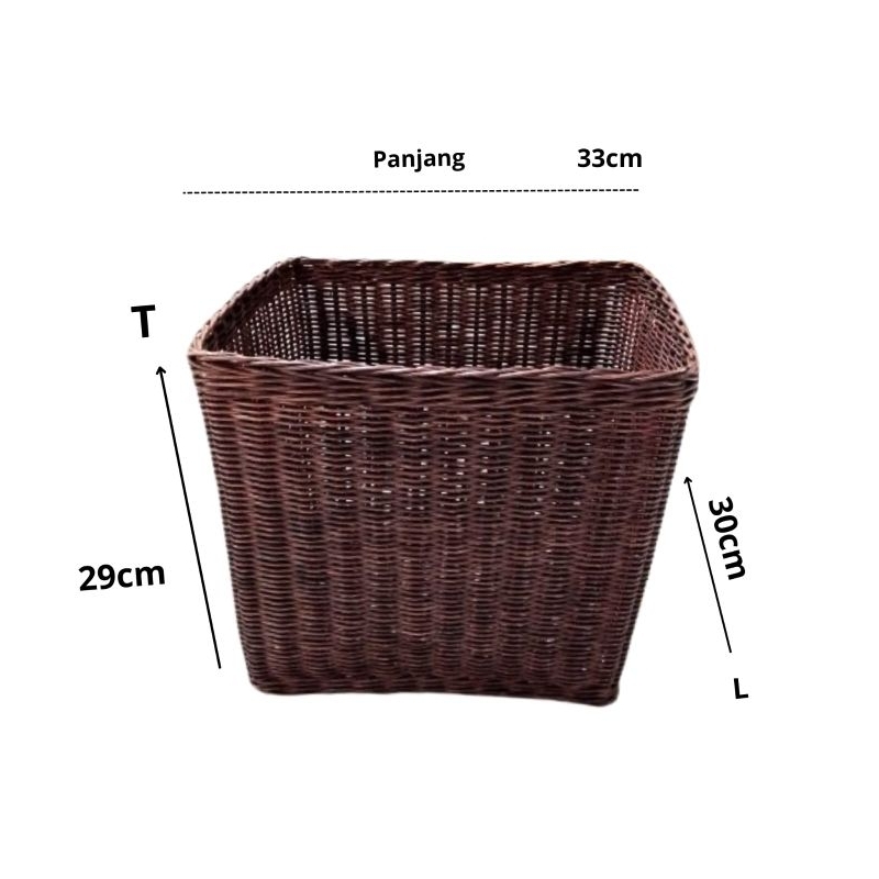 Jual storage box laci anyaman rotan serbaguna | Shopee Indonesia