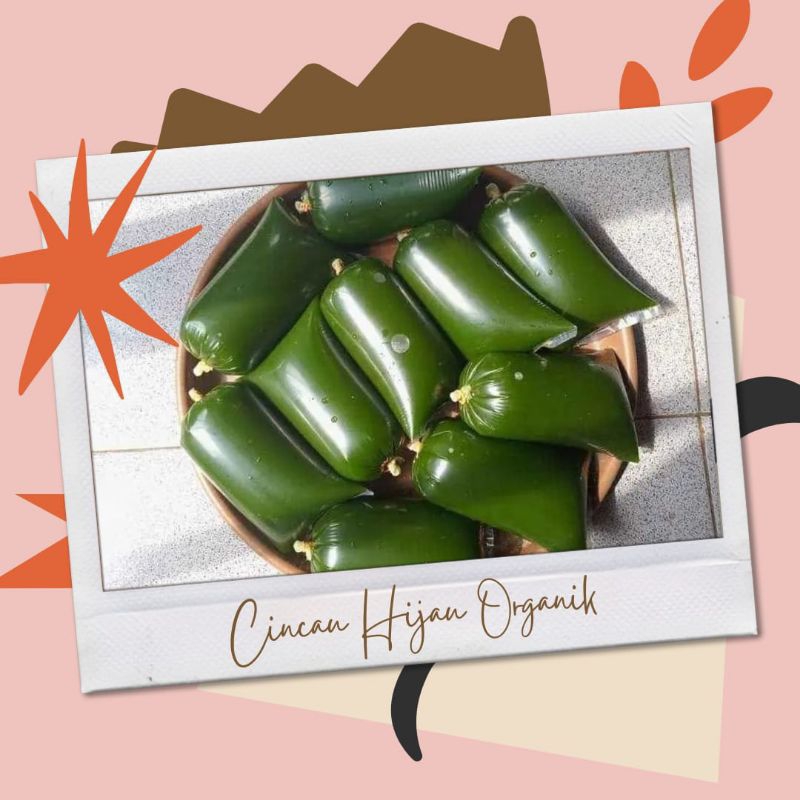 Jual cincau ijo organix kemasan plastik ukuran 1kg | Shopee Indonesia