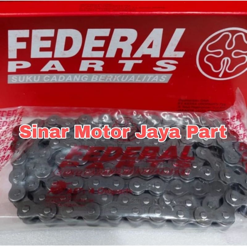 Jual RANTAI RANTE RODA FEDERAL PARTS 428-100 GRAND, LEGENDA, SMASH ...