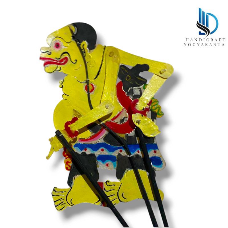 Jual Wayang kulit sapi mainan Bagong ki seno/bagong koloran tinggi ...