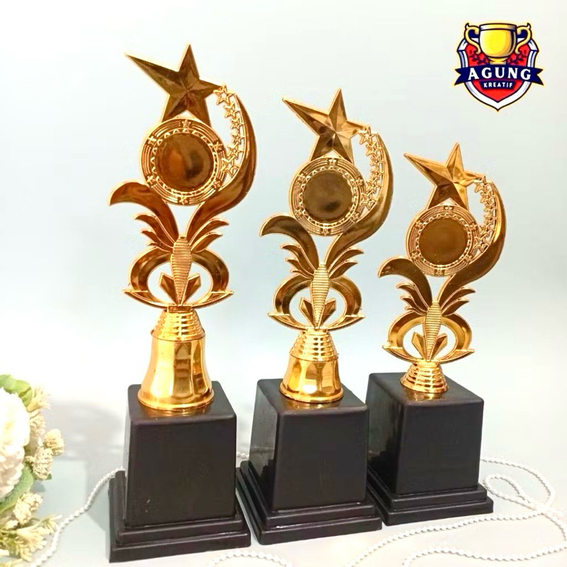 Jual Piala 1 Set Model BINTANG Ukuran 30-35 | Shopee Indonesia