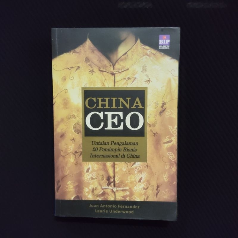 Jual Buku Original • CHINA CEO - Untaian Pengalaman 20 Pemimpin Bisnis ...
