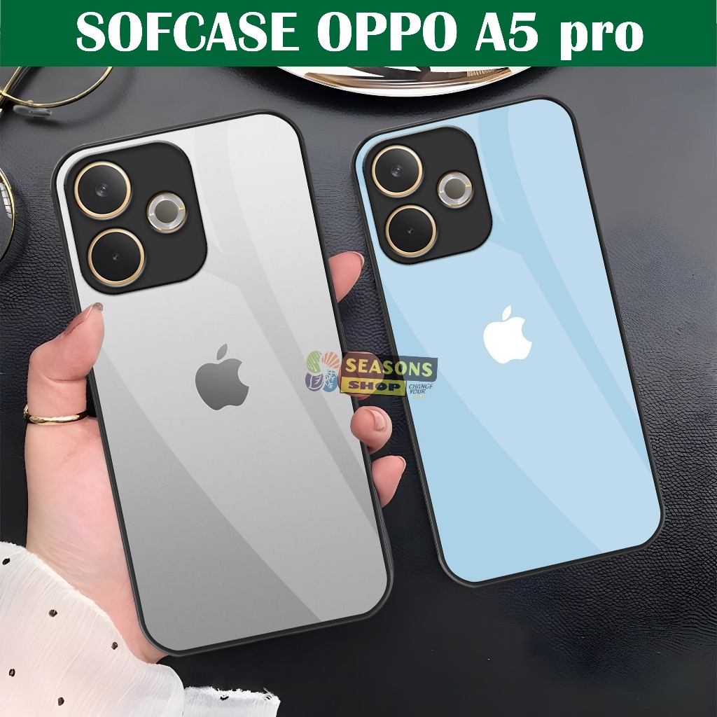 Jual Case Kaca Kilau Glossy OPPO A5 Pro Terbaru 2025 - CASING PREMIUM ...