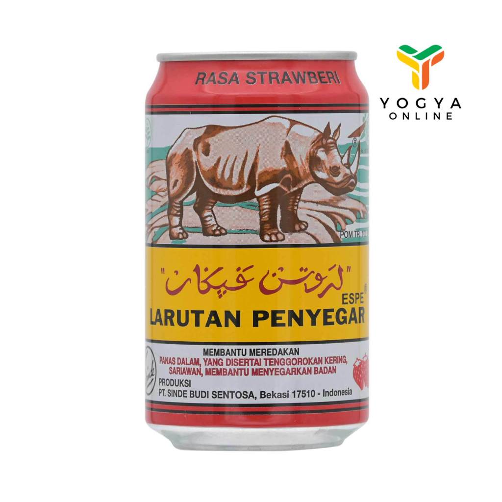 Jual Cap Badak Strawberry Can 320Ml | Shopee Indonesia