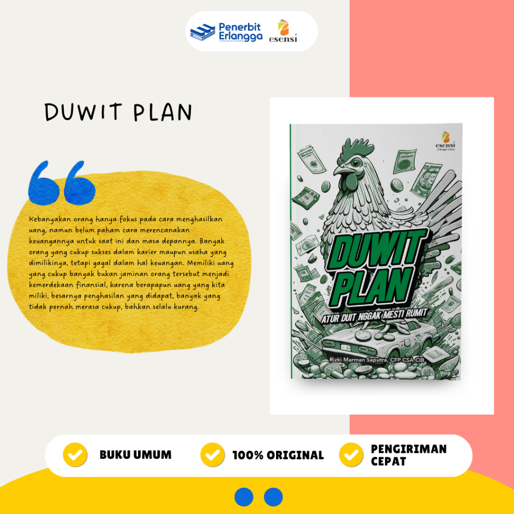 Jual Buku Referensi Manajemen Dan Bisnis: Duwit Plan | Shopee Indonesia