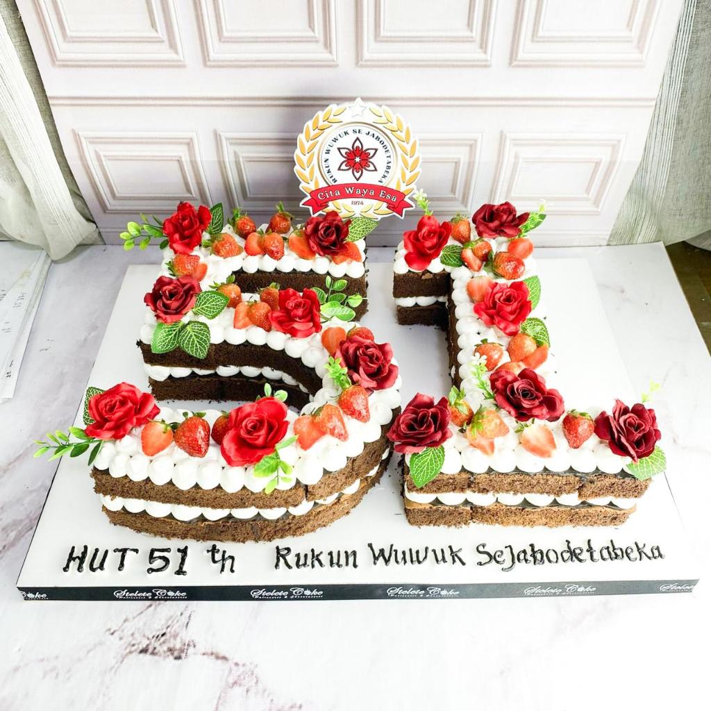 Jual Kue Ulang Tahun/Birthday cake/Kue Ultah Tema Angka/Kue Birthday Jakarta | Shopee Indonesia
