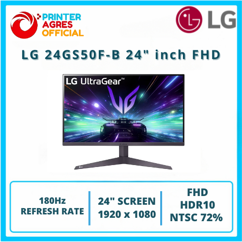 Jual Monitor LG 24" 24GS50F-B UltraGear FHD 180Hz 24" INCH Gaming Monitor 24GS50F-B - 24GS50F-B ...