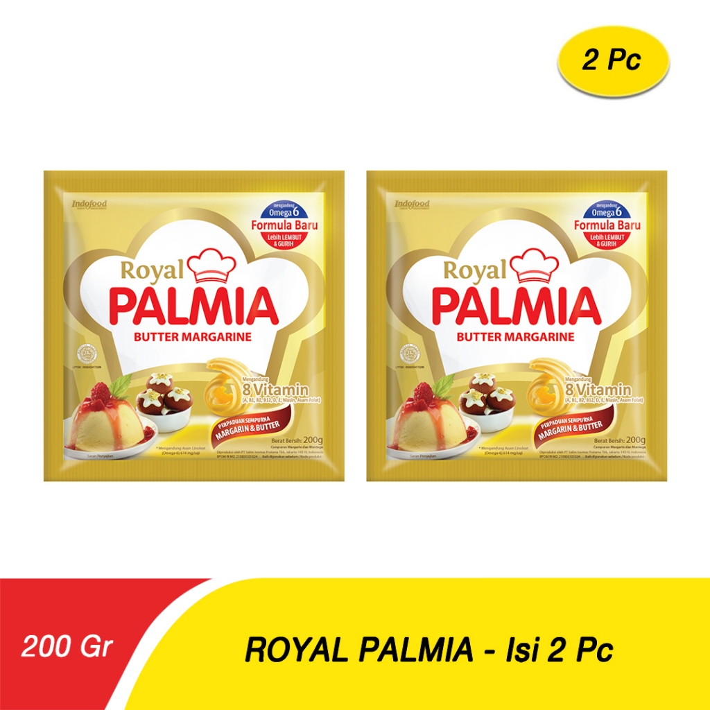 Jual 2 PCS - Royal Palmia 200 Gr | Shopee Indonesia