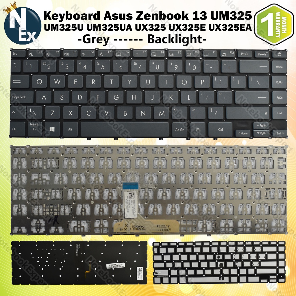 Jual Keyboard Asus Zenbook 13 UX325 UM325E UX325EA UX325UA UX325 UM325U ...
