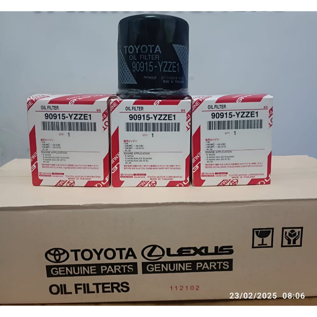 Jual Filter Oli Yaris Vios Limo Great Starlet Soluna Thailand 90915 ...