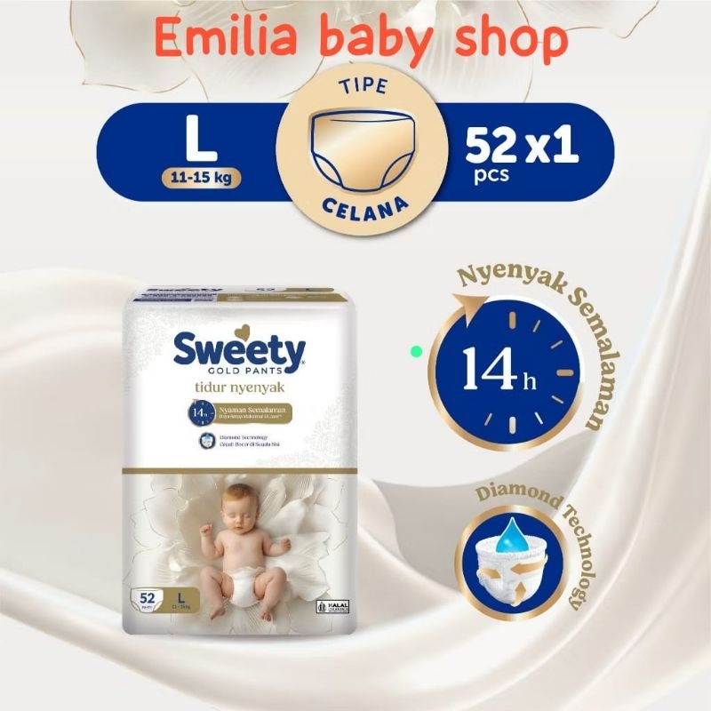 Jual Sweety gold Pants S66// L52 // M60 // XL44 // XXL36 | Shopee Indonesia