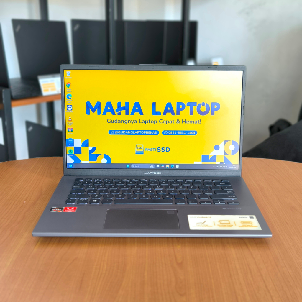 Jual Asus Vivobook A412DA Ryzen 3-3200U RAM 8GB SSD NVMe 128GB+HDD 1TB ...