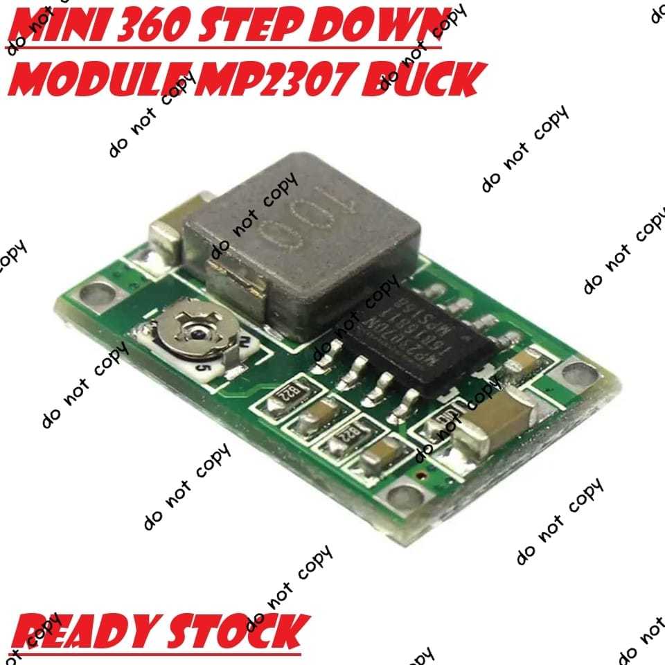 Jual Mini 360 Module Step Down MP2307 Buck Micro Step down Module Mini ...