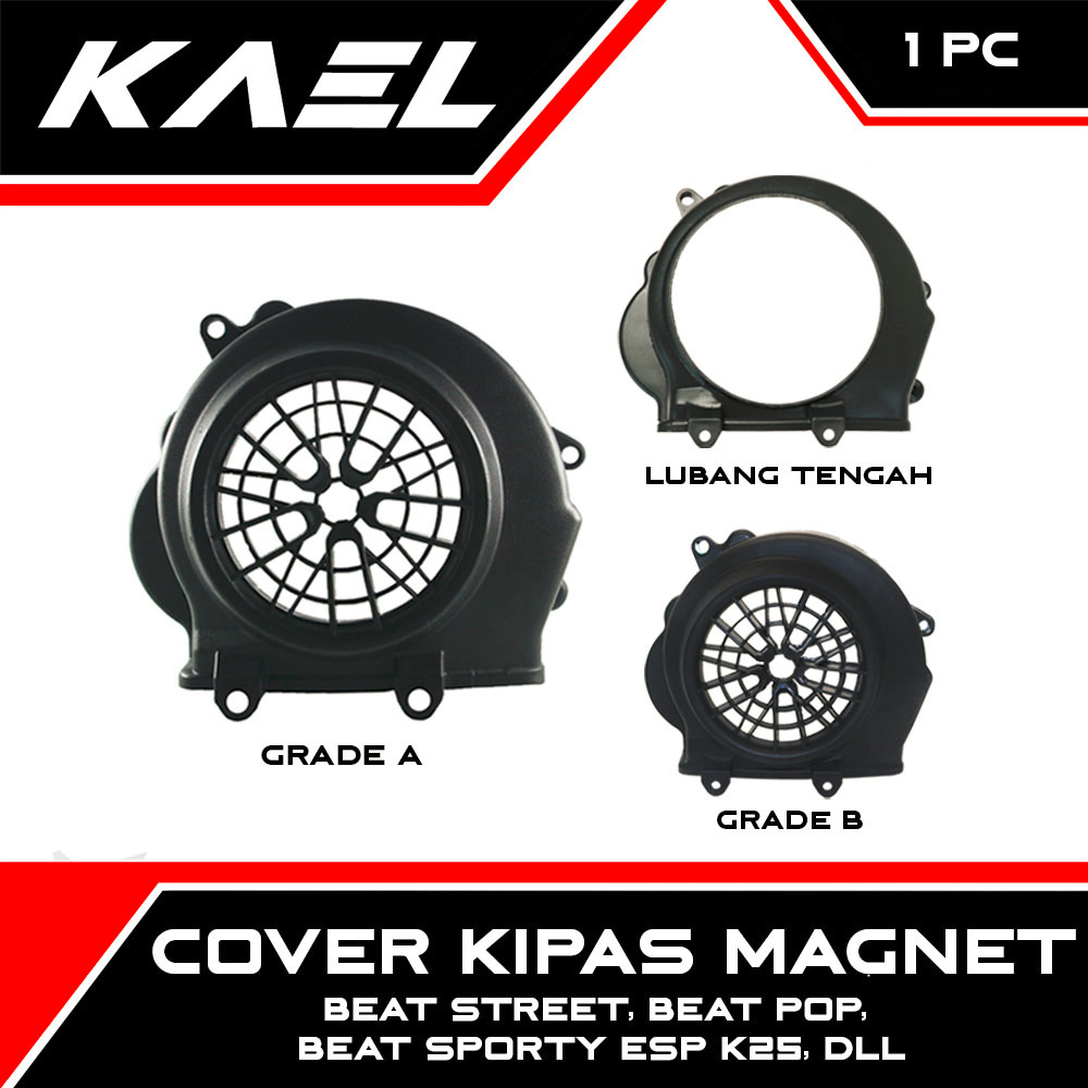 Jual Cover Kipas Magnet Spiner Honda Beat FI F1 eSP Street Pop New K25 ...