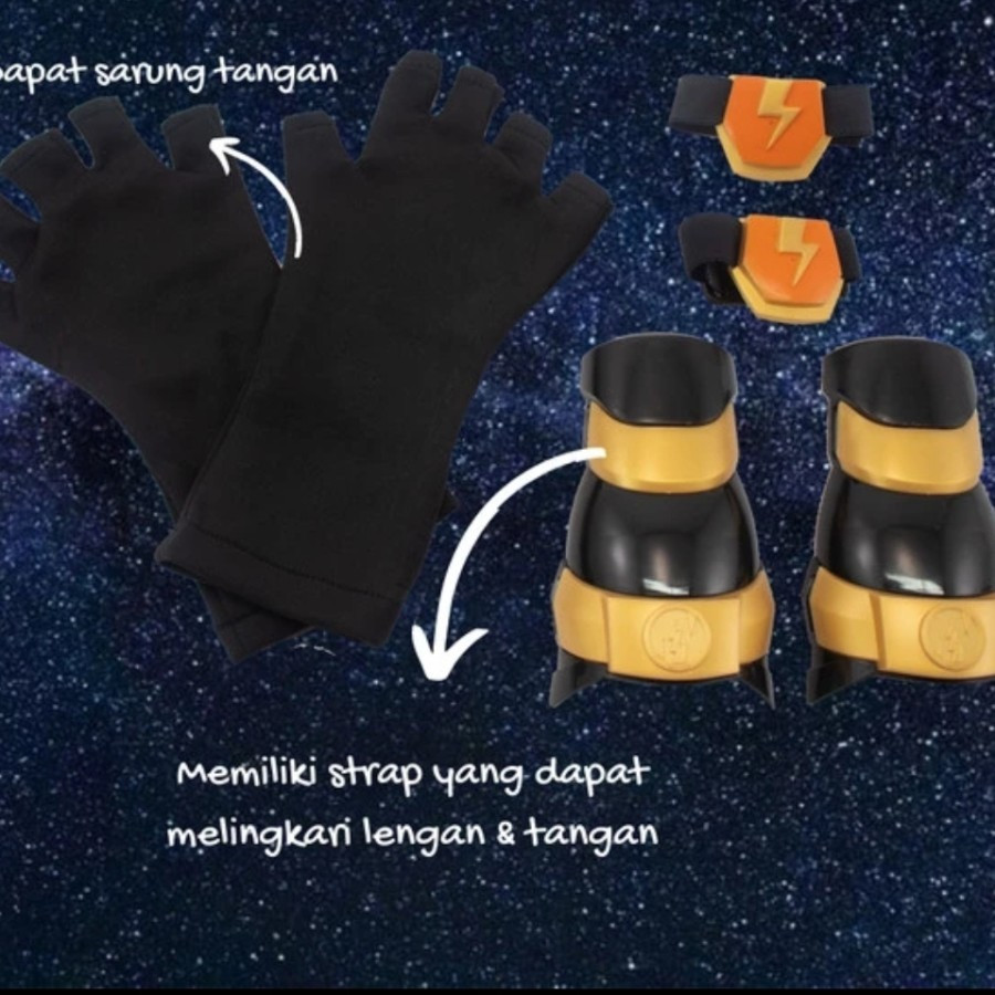 Jual mainan bima S thunder fist / sarung tangan bima senjata pemukul ...