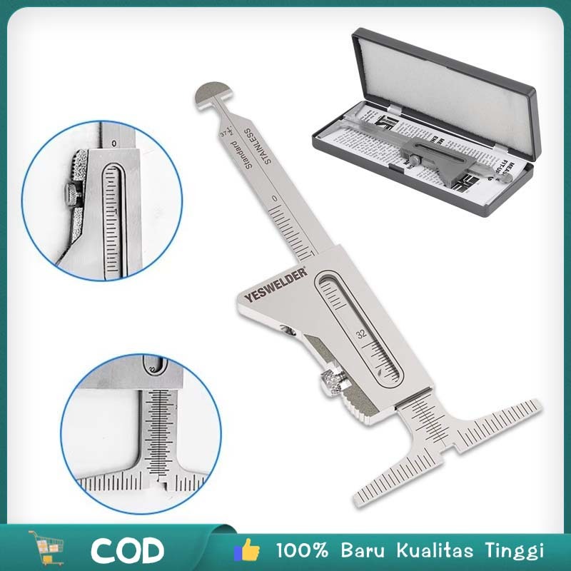 Jual HI LO Alat Ukur Las HI-LO Welding Gauge AH11 MP Gage Welder Alat Ukur Las Hi Lo HI LO Meter ...