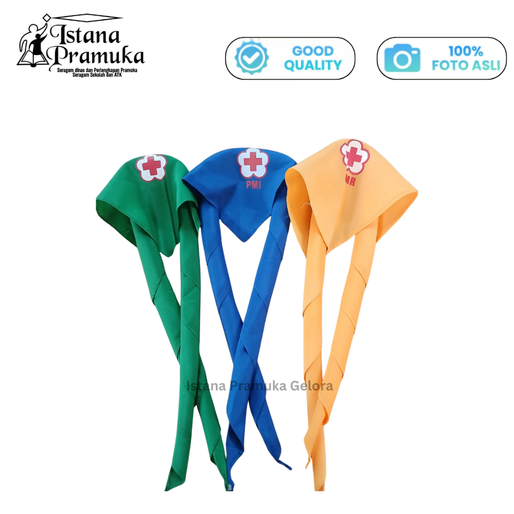 Jual Slayer / Syal PMI / PMR Logo - Istana Pramuka Gelora | Shopee ...