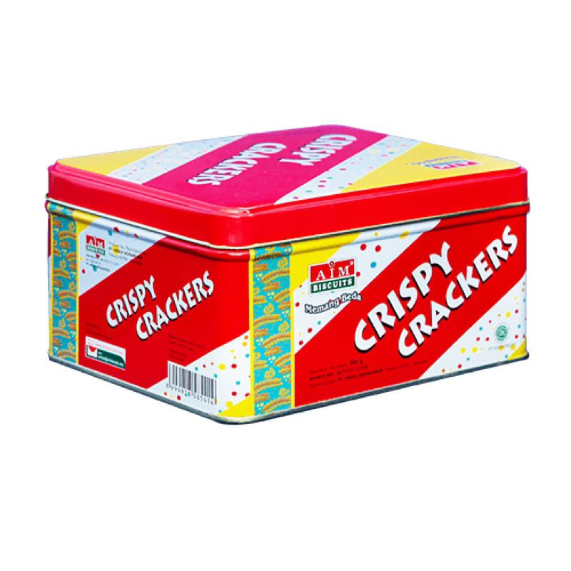 Jual CRISPY CRACKERS AIM KALENG 600 gram | Shopee Indonesia