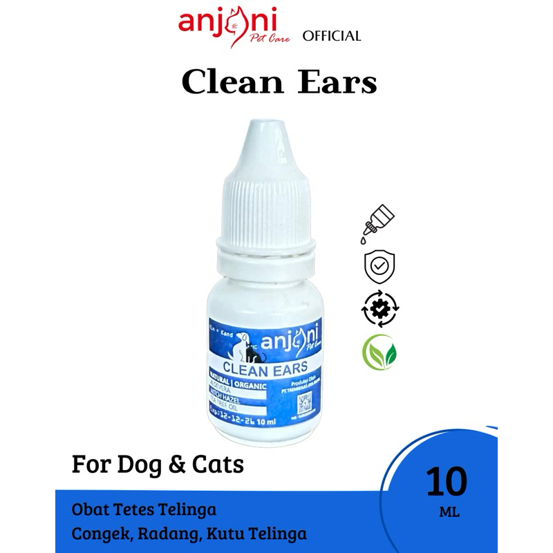 Jual ANJANI PET CARE Clean Ears Obat Tetes Telinga Kucing Anjing ...