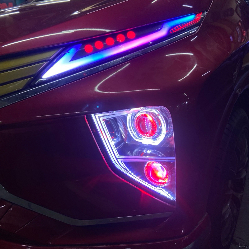 Jual lampu xpander old projector headlamp custom xpander lama | Shopee ...
