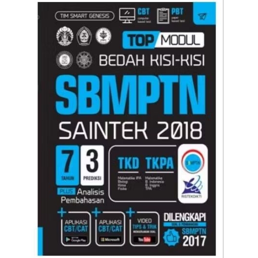Jual Buku Soal Soal Top Modul Bedah Kisi Kisi SBMPTN Saintek/Soshum | Shopee Indonesia