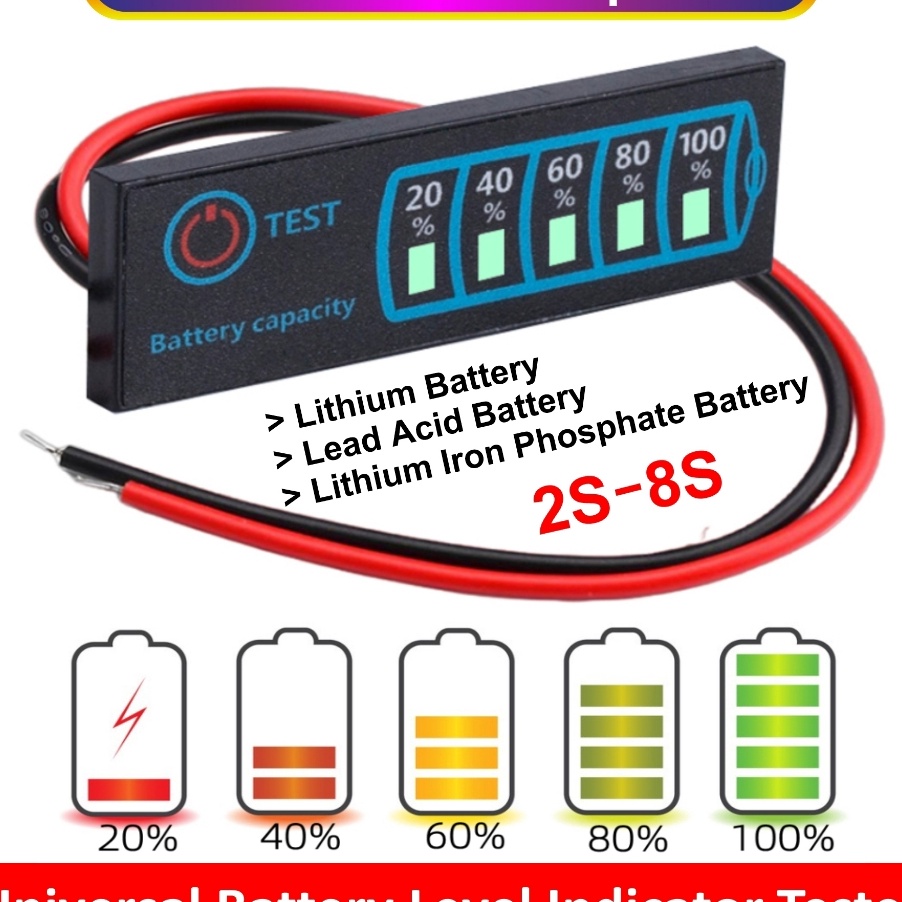 Jual Pilihan Capacity Tester Universal Kapasitas Batre Indikator Modul ...