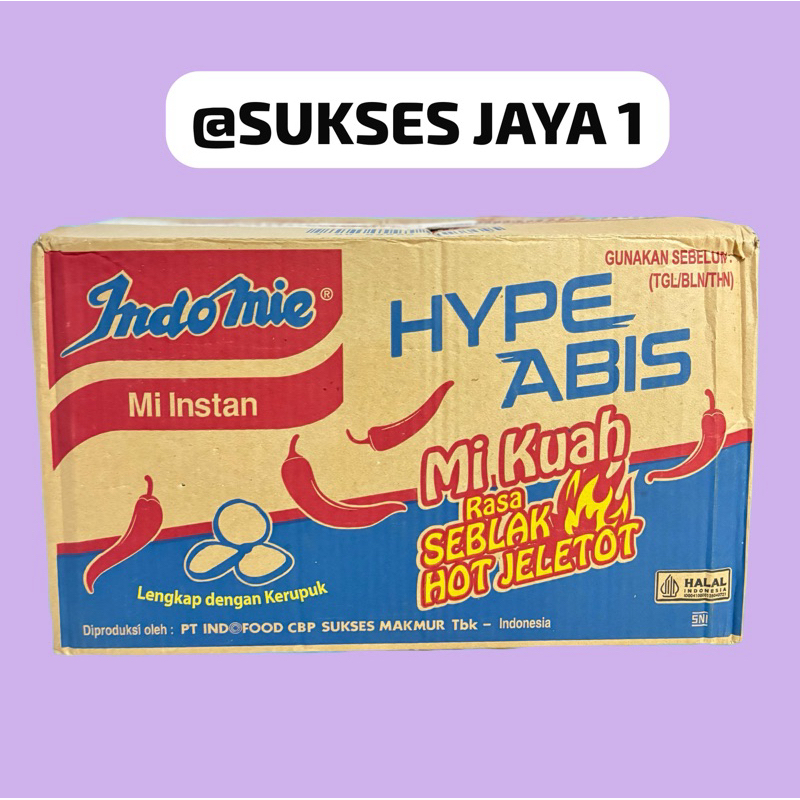 Jual [1 DUS ISI 40 BUNGKUS] INDOMIE SEBLAK | Shopee Indonesia