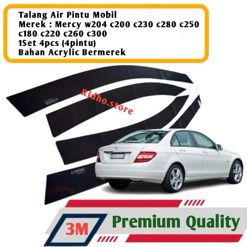 Jual Talang air mobil Mercy W204 C200 C300 Premium Quality | Shopee ...