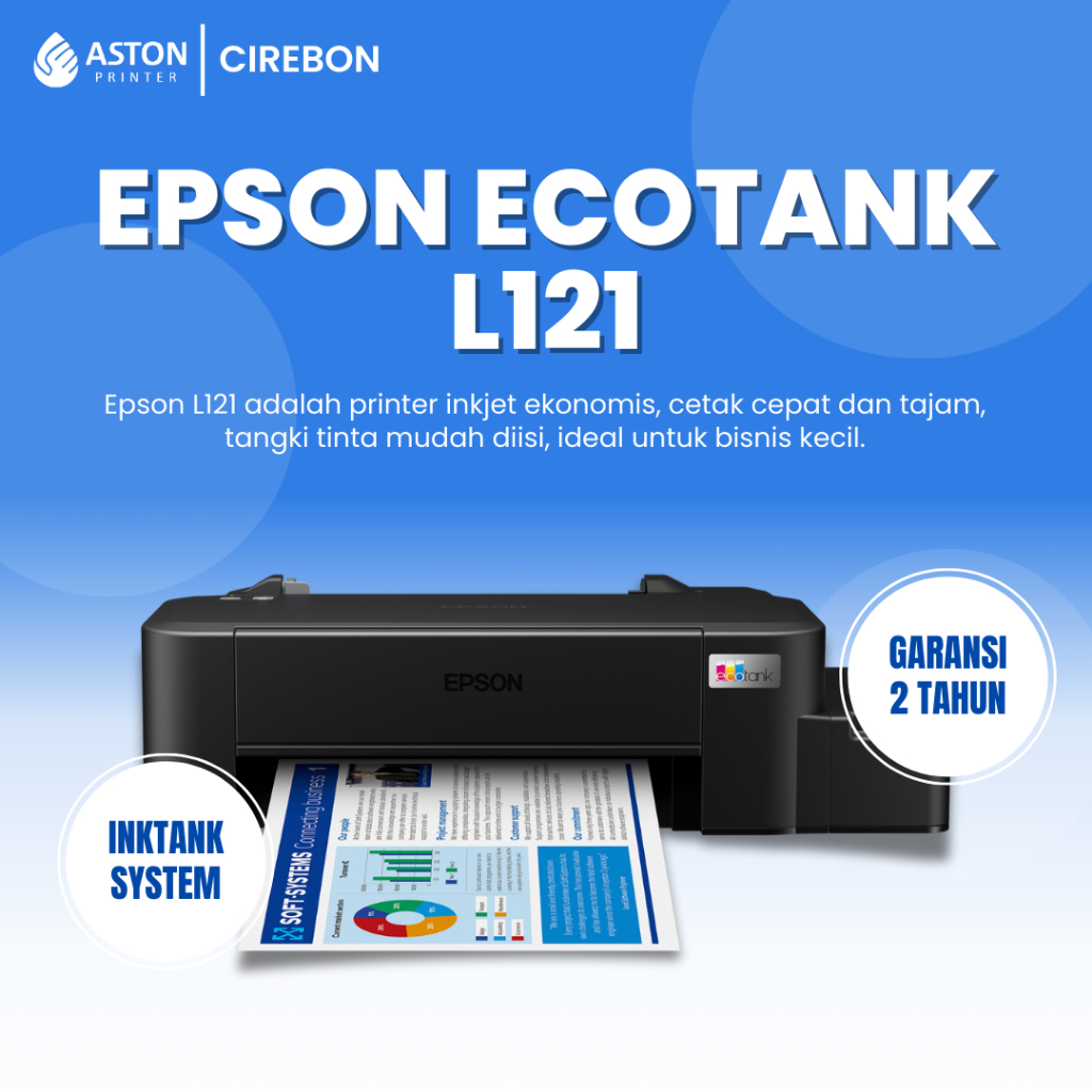 Jual Printer Epson EcoTank L121 - Printer Super Ekonomis | Shopee Indonesia