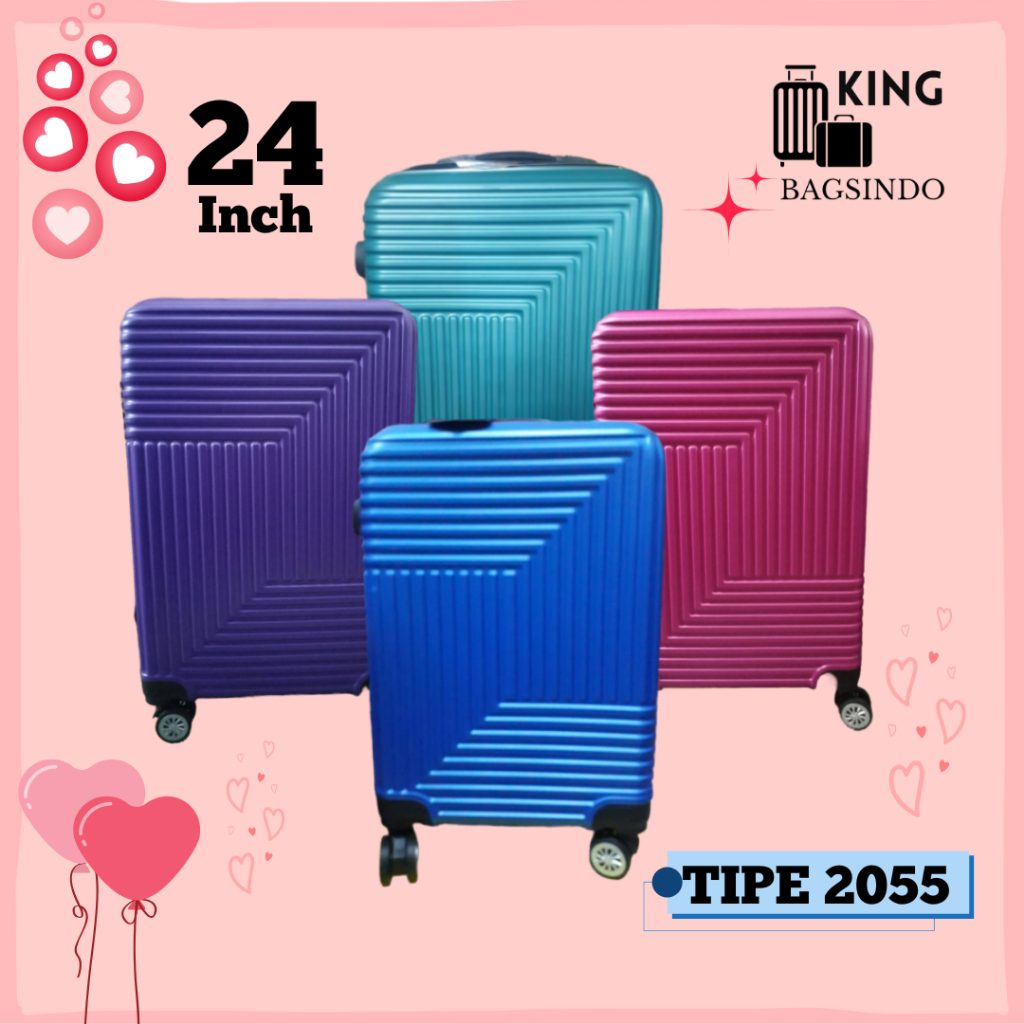 Jual KOPER POLO FANS TIPE 2055 UKURAN 24 INCH KOPER BAGASI KOPER BAGUS ...