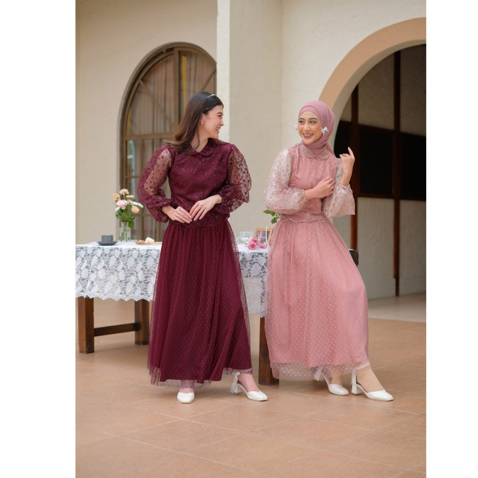 Jual Azzura One Set Lebaran by MISSNOMI I One Set Pesta I One Set ...