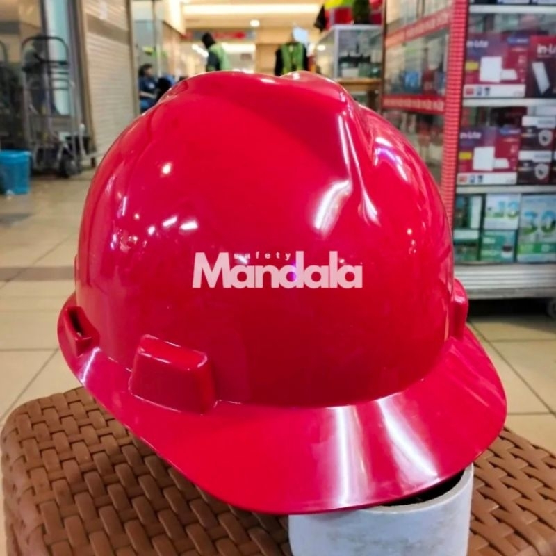 Jual Safety Helmet MSA V-Gard Fasttrack Original 100% / Helm Safety MSA ...