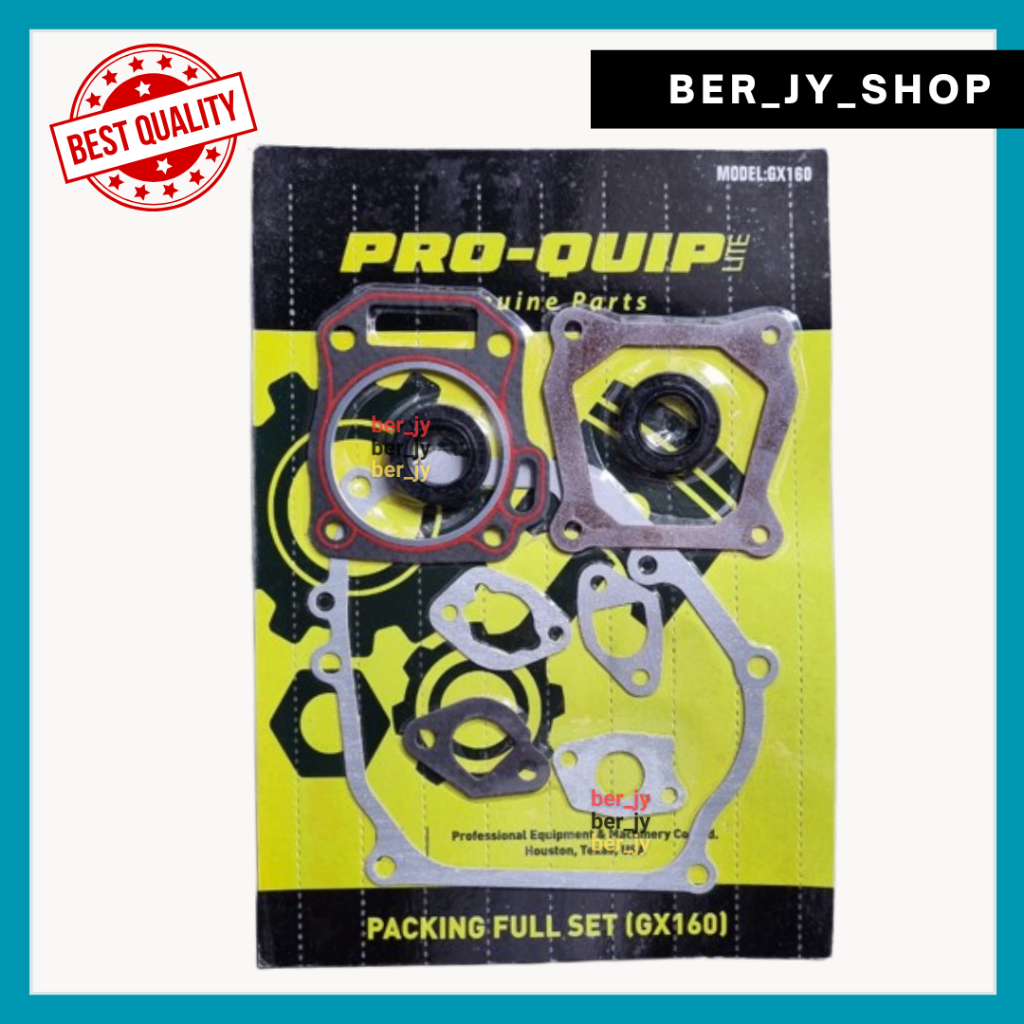 Jual GX160 GX200 - Pak Set Packing Set Paking set Gasket Set PLUS OLISEAL Mesin GX160 GX200 GX ...