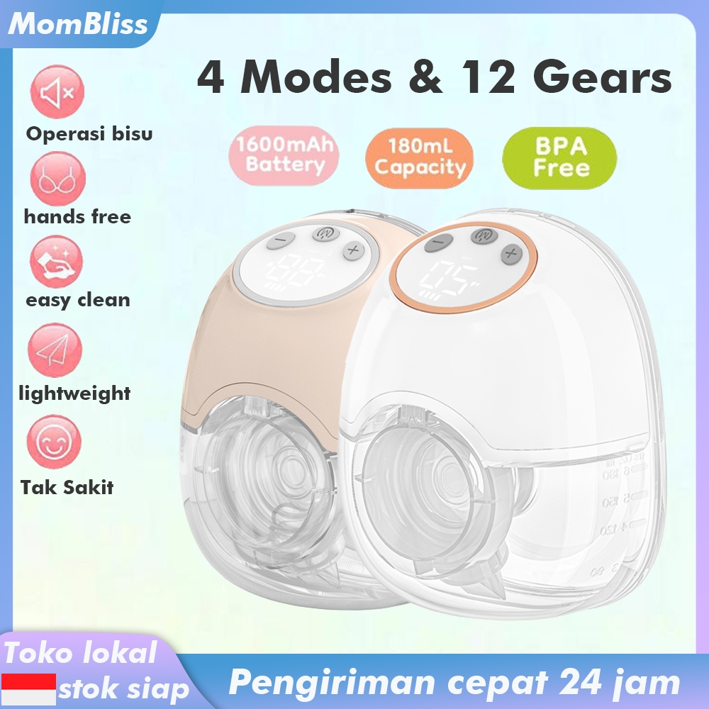 Jual Pompa Asi Elektrik Handsfree Hisap Kuat Breast BAP Free ASI Bayi ...