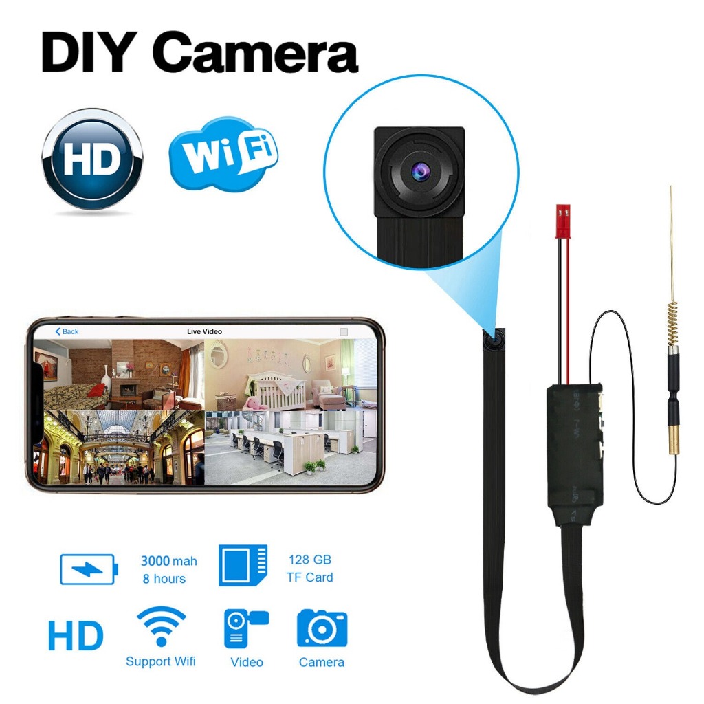 Jual Spy Camera Diy Module Wifi DIYLCAM Kamera Hidden Cam CCTV Mini ...