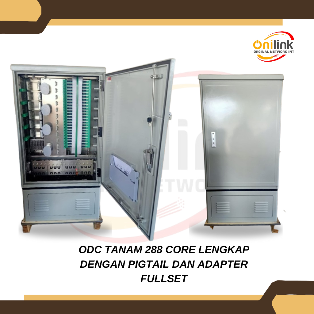 Jual ODC TANAM 288 CORE LENGKAP DENGAN PIGTAIL DAN ADAPTER FULLSET ...