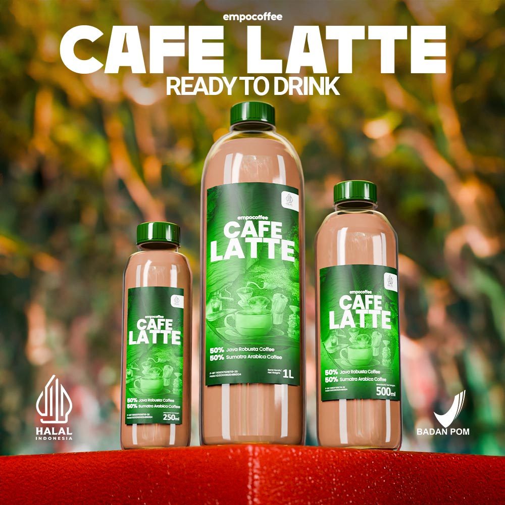 Jual Coffee Cafe Latte Minuman Kopi Kekinian Kemasan Botol Siap Saji ...