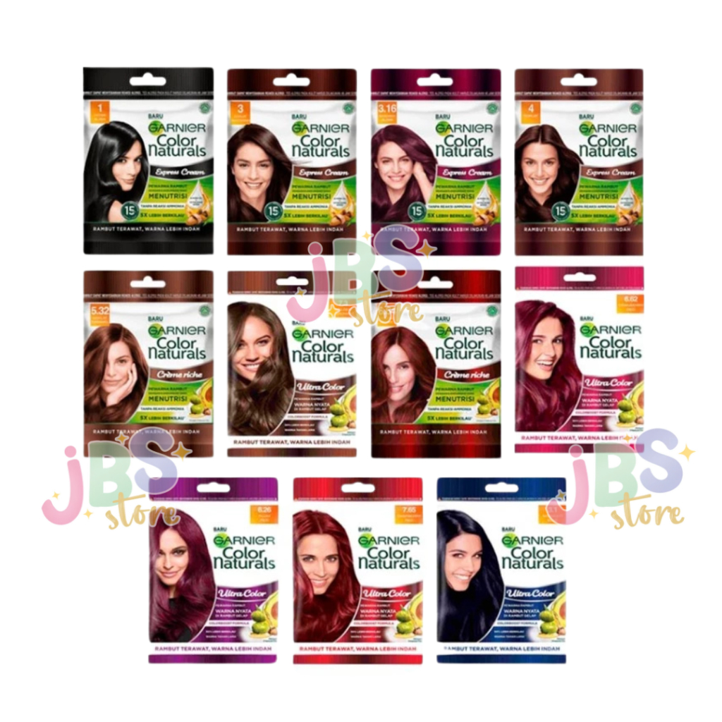 Jual [JBS STORE] GARNIER - Hair Color Naturals Ultra Color 20g - Semir ...