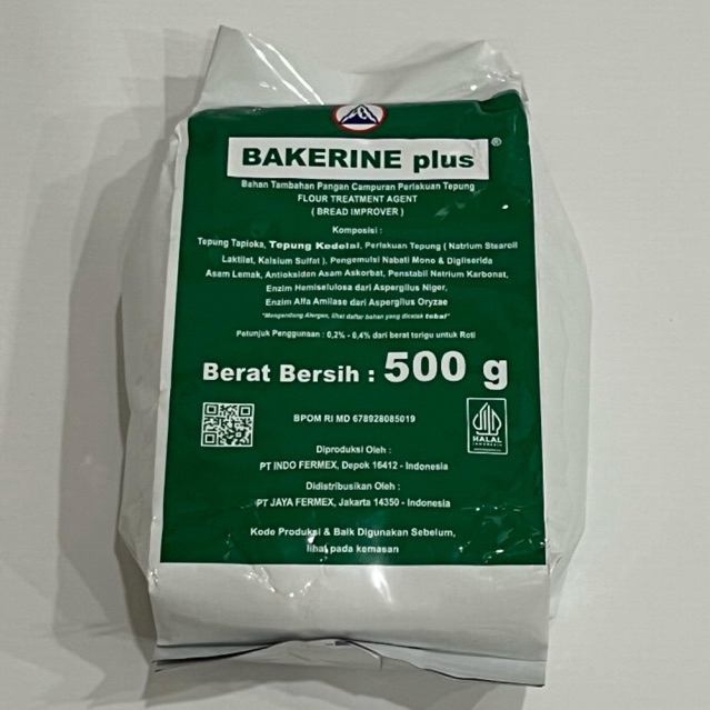 Jual Bakerine Plus | Bread Improver | Pelembut Roti | Kemasan 500g ...