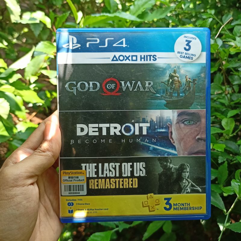 Jual Bd kaset game bundle god of war & detroit become human | Shopee ...