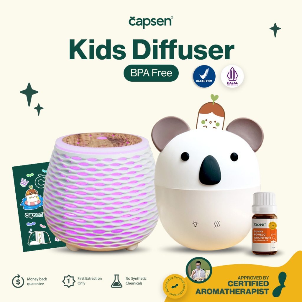 Jual CAPSEN Kids Diffuser Essential Oil Aromatherapy Diffuser ...