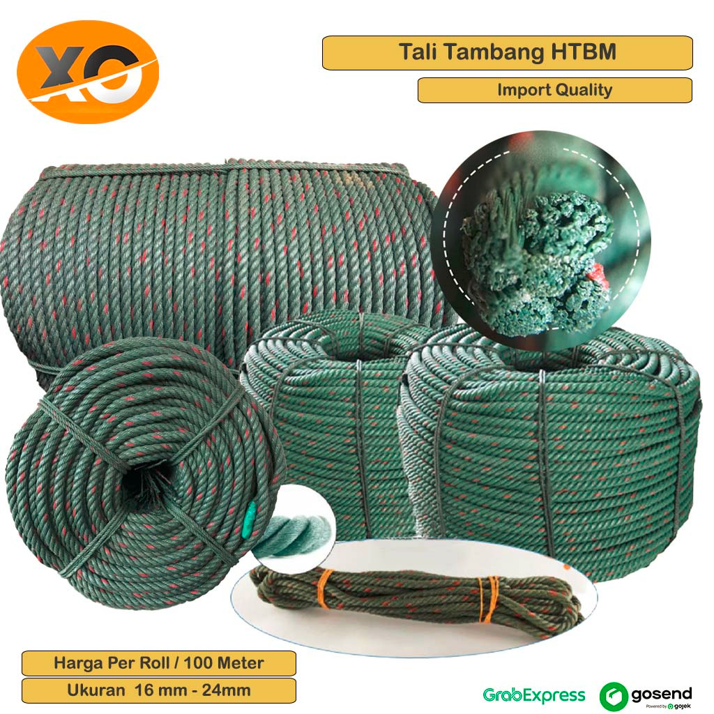Jual Tali Tambang Plastik Roll Tali HTBM 8mm - 16mm Per Roll Sedang Tampar Pengikat Barang Mobil ...