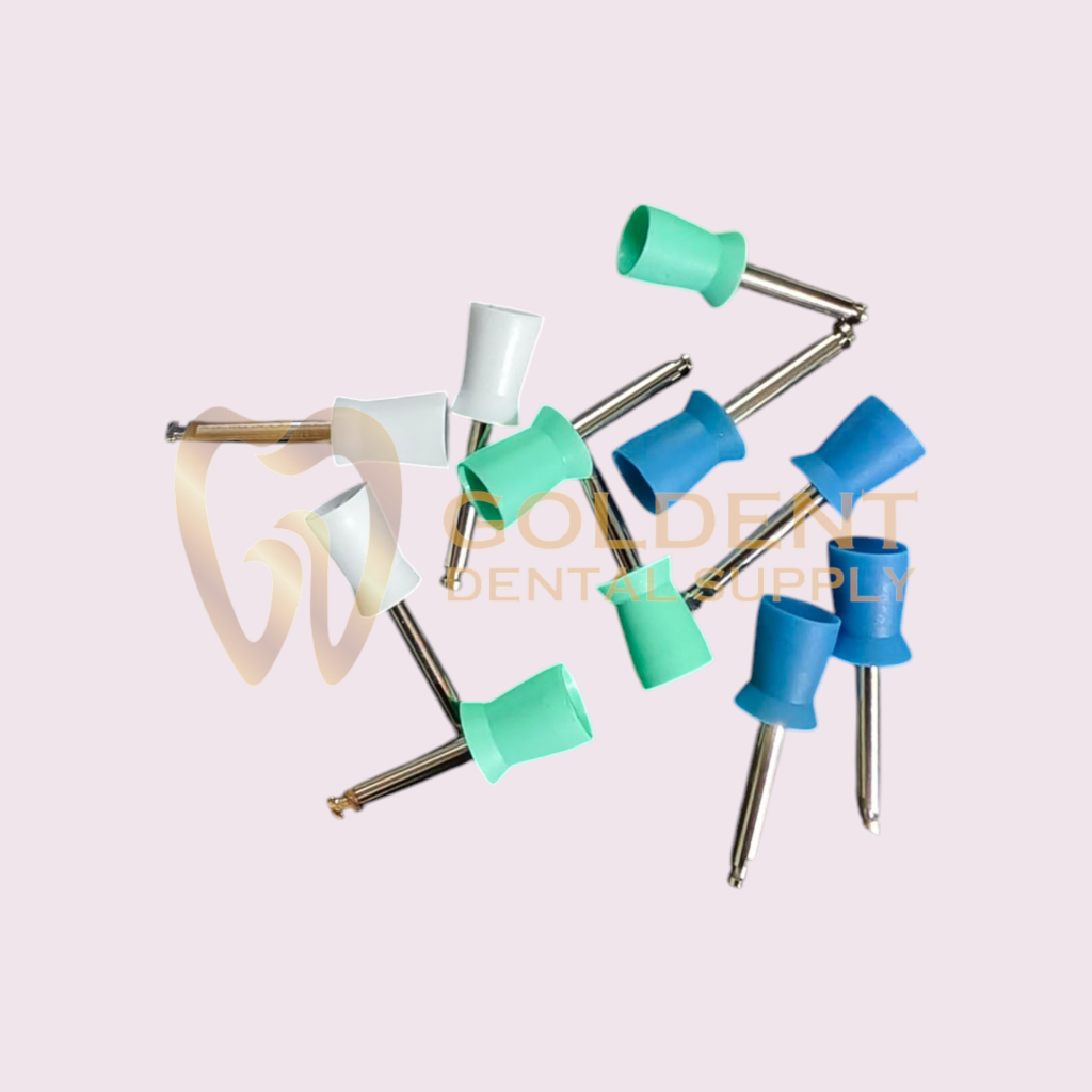 Jual Rubber Polishing Cup Dental Prophylaxis / Bur Prophy Poles Gigi ...