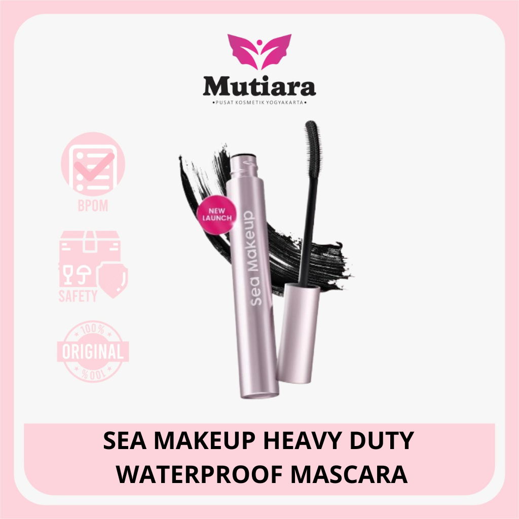 Jual SEA MAKEUP HEAVY DUTY WATERPROOF MASCARA | Shopee Indonesia