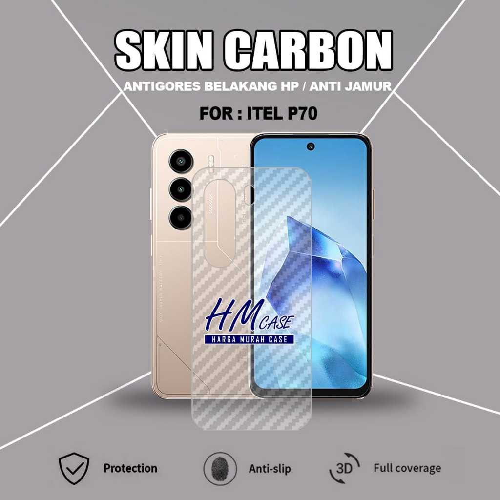 Jual Itel P70 / Power 70 Itel P55 Nfc Itel P55 5G Skin Carbon 3D Antigores Skin Carbon Itel P55 ...