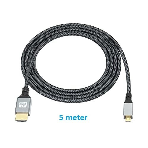 Jual HDMI to Micro HDMI Cable, Suit for Raspberry Pi 4B | Shopee Indonesia