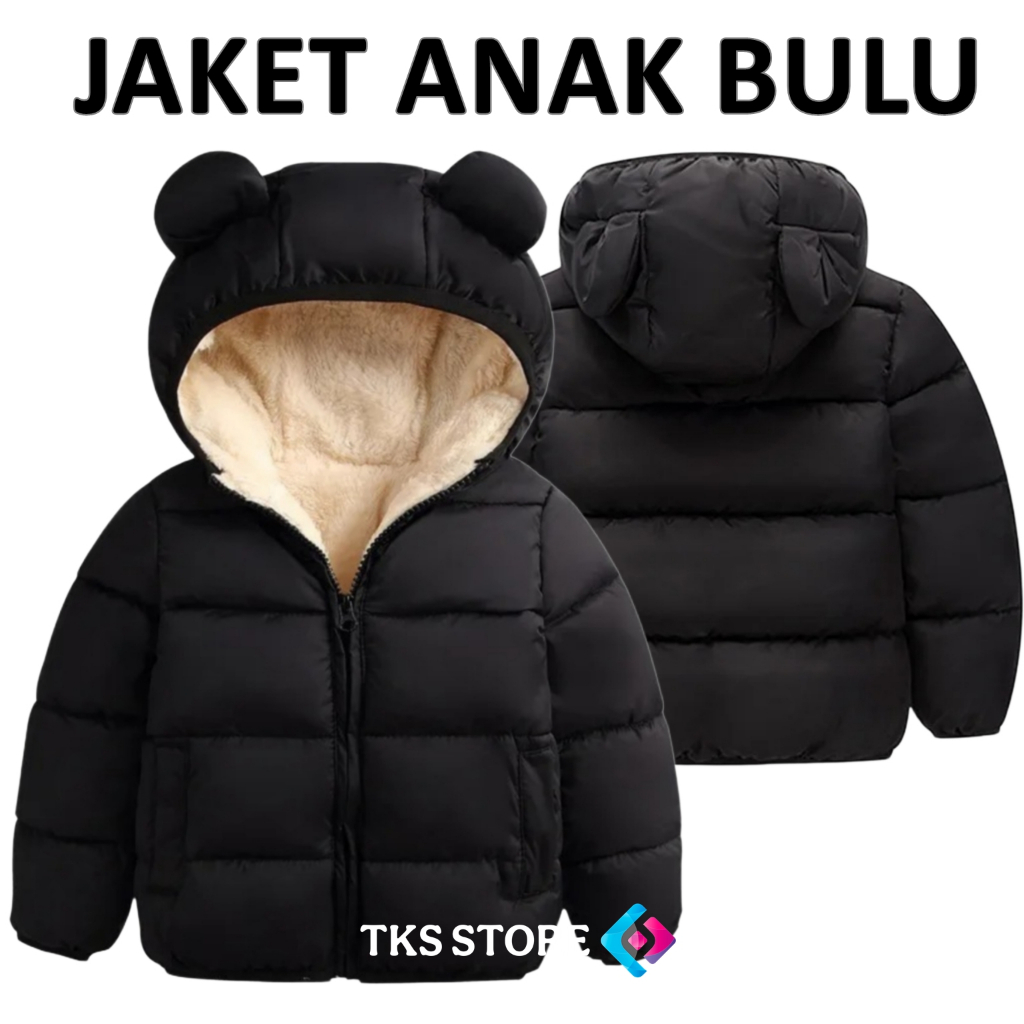 Jual Jaket Anak Bulu 1-12 Tahun Jaket Anak Perempuan Jaket Anak Laki ...