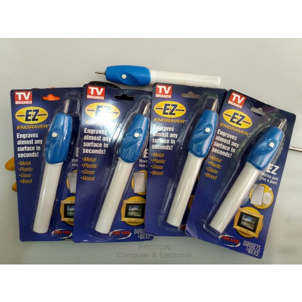 Jual EZ Engraver Pen Alat Ukir Elektrik Ez Engrave Engraver / Alat Ukir ...
